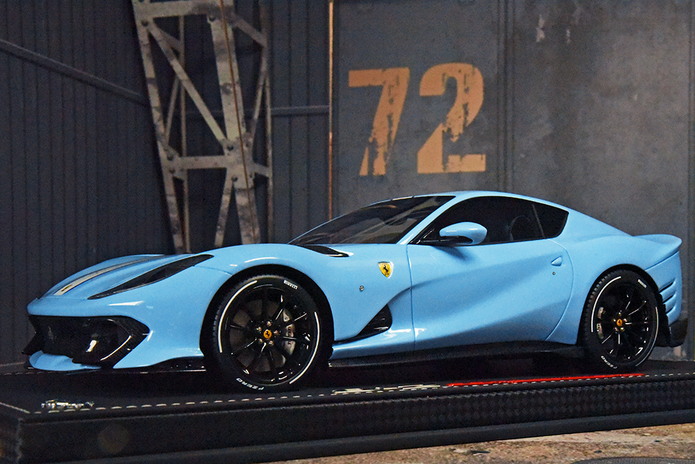 BBR Ferrari 812 Competizione in Azzurro La Plata - Originale Modelle ...